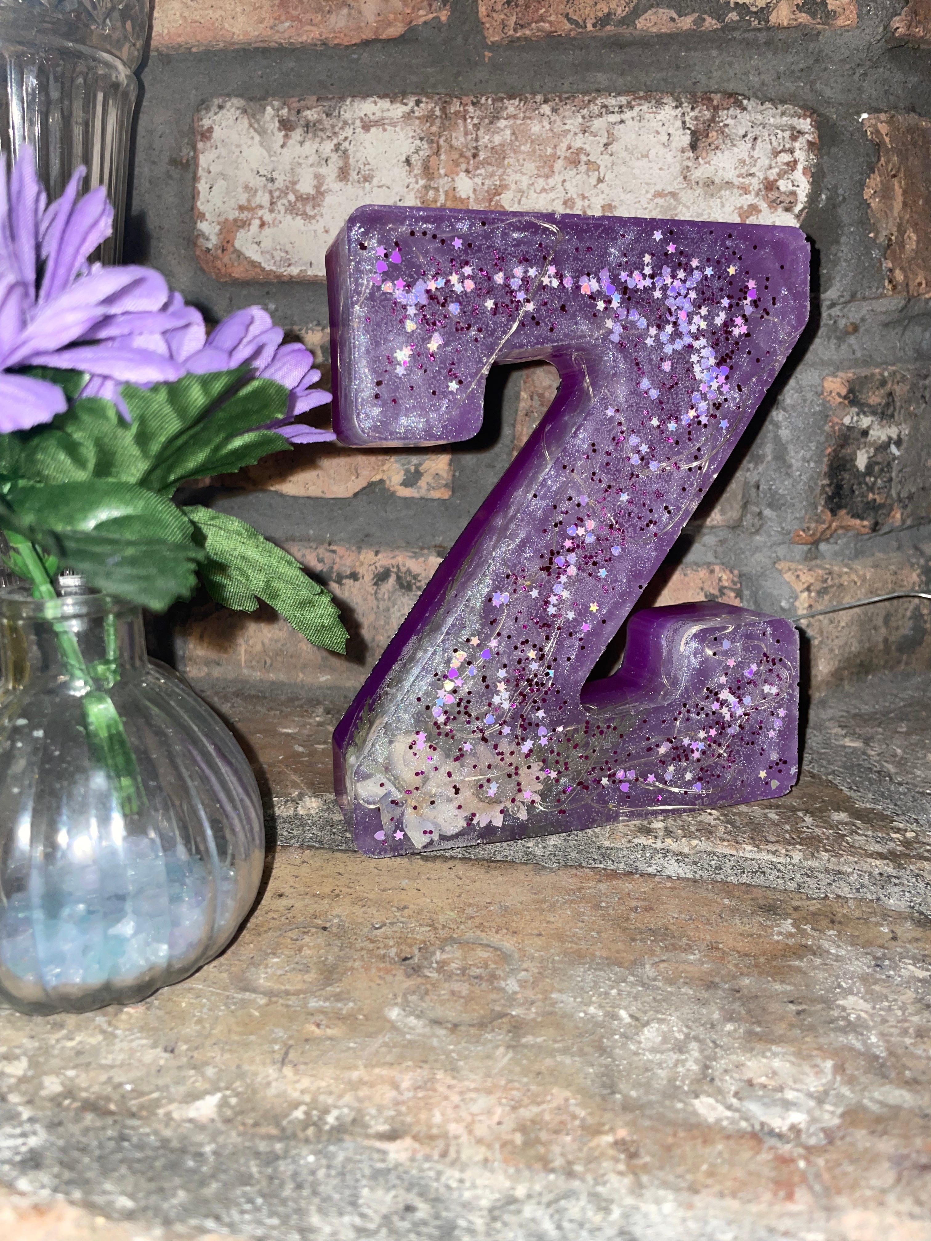 Resin Lighted Letters – Frenika Devon